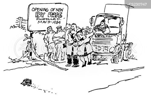 Bypasses Cartoons and Comics - funny pictures from CartoonStock