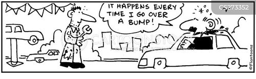 Bumpy Drive Cartoons and Comics - funny pictures from CartoonStock