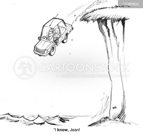 Car Crashs Cartoons and Comics - funny pictures from CartoonStock