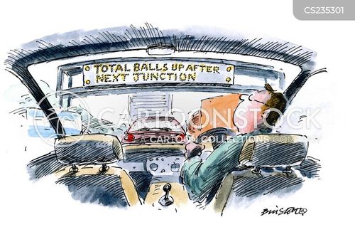 Autobahn Cartoons and Comics - funny pictures from CartoonStock