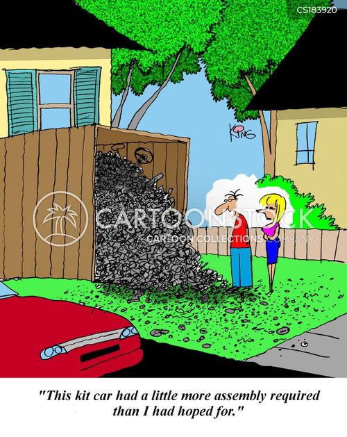 Self Assembly Cartoons and Comics - funny pictures from CartoonStock