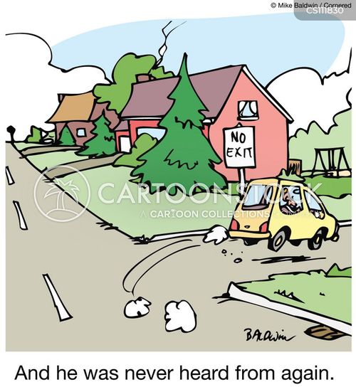 No Exit Cartoons and Comics - funny pictures from CartoonStock