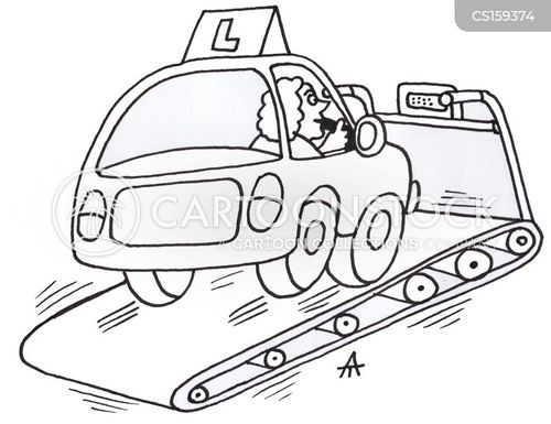 Learner Plate Cartoons and Comics - funny pictures from CartoonStock