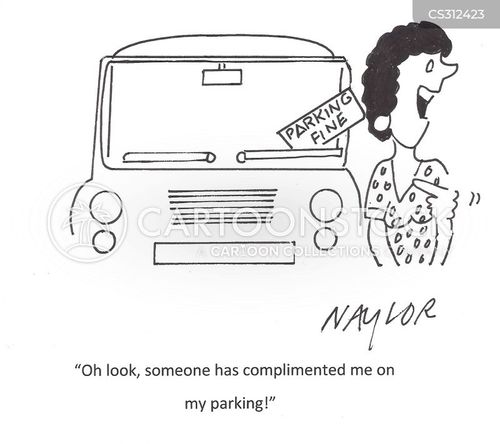 Parking Fine Cartoons and Comics - funny pictures from CartoonStock