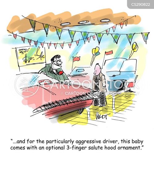 Give The Finger Cartoons and Comics - funny pictures from CartoonStock