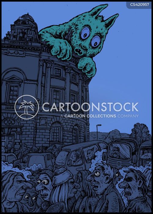 Frustrated Commuters Cartoons and Comics - funny pictures from CartoonStock