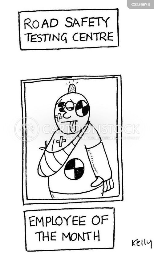 Accident Dummy Cartoons and Comics - funny pictures from CartoonStock
