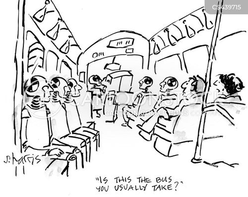 Bus Crash Cartoons and Comics - funny pictures from CartoonStock