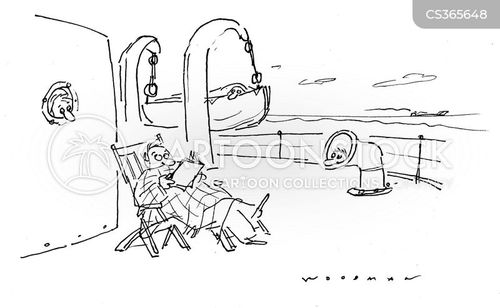 Deckchair Cartoons and Comics - funny pictures from CartoonStock