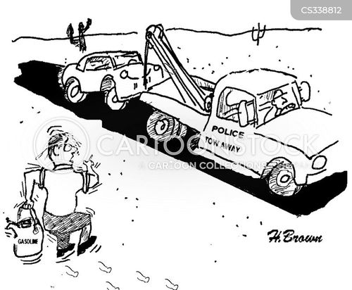 Abandoned Cars Cartoons and Comics - funny pictures from CartoonStock