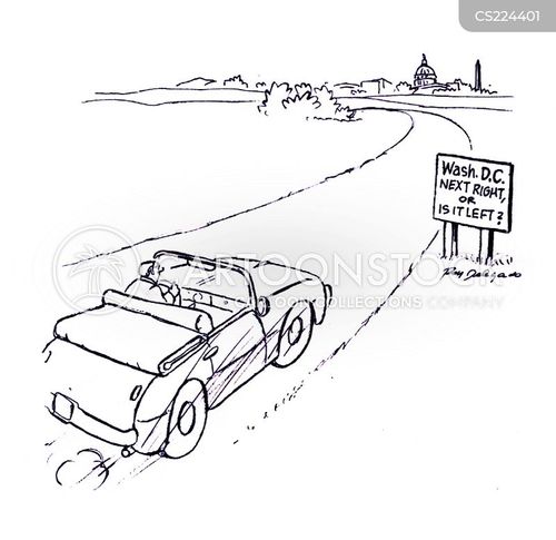 Direct Away Cartoons and Comics - funny pictures from CartoonStock