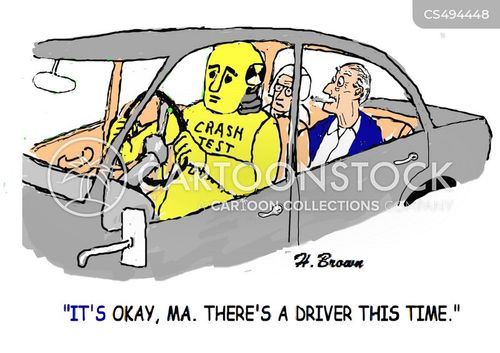 Crash Simulation Cartoons and Comics - funny pictures from CartoonStock