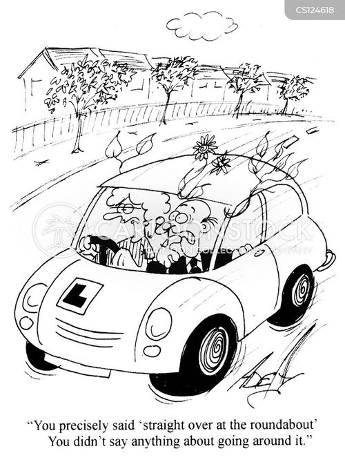 Drivers' Ed Cartoons and Comics - funny pictures from CartoonStock