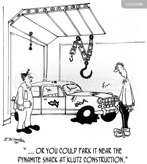 Auto Repair Cartoons and Comics - funny pictures from CartoonStock