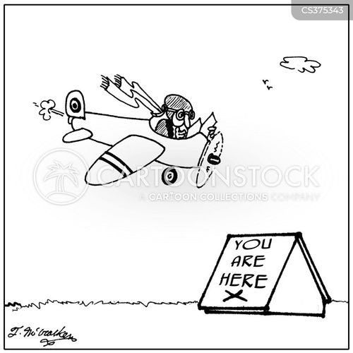 Flight Plan Cartoons and Comics - funny pictures from CartoonStock