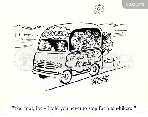 Crowded Van Cartoons and Comics - funny pictures from CartoonStock