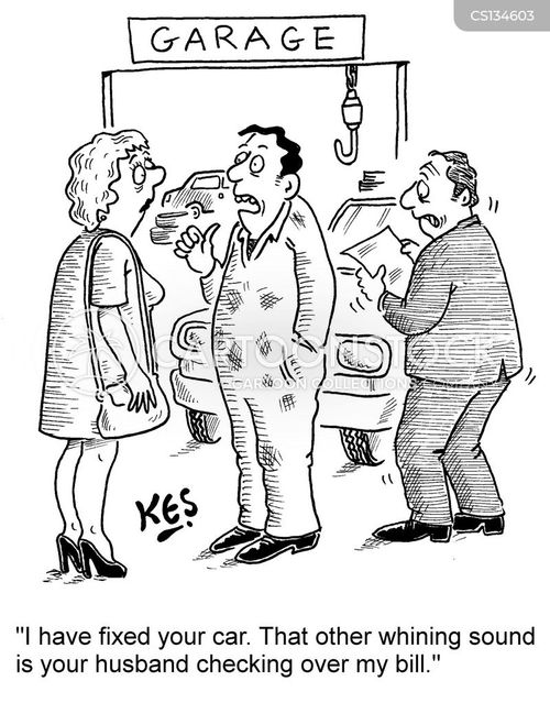 Car Problems Cartoons and Comics - funny pictures from CartoonStock