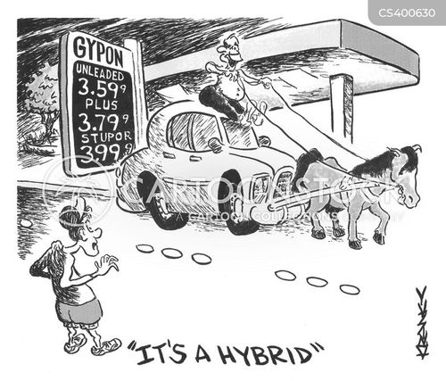 Hybrid Models Cartoons and Comics - funny pictures from CartoonStock