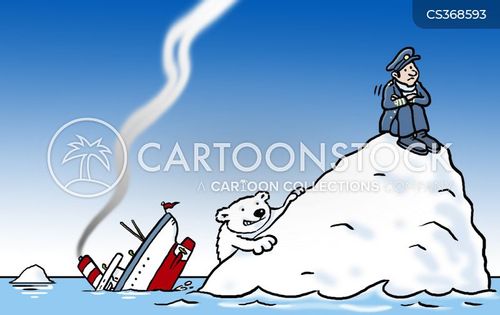 Iceberg Hunting Cartoons and Comics - funny pictures from CartoonStock