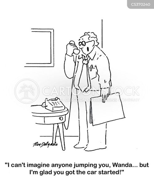 Jump Start Cartoons and Comics - funny pictures from CartoonStock