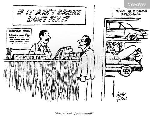 Don't Fix It Cartoons and Comics - funny pictures from CartoonStock