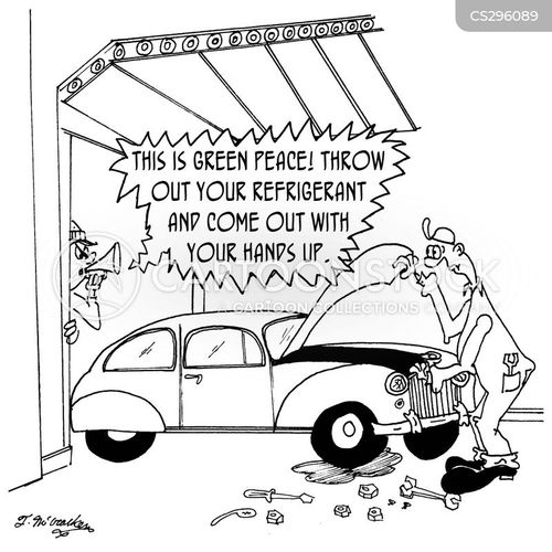 Garage Mechanic Cartoons and Comics - funny pictures from CartoonStock