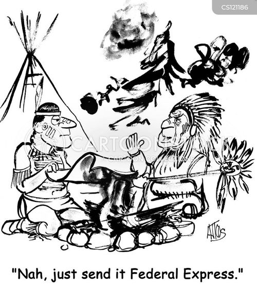 Federal Express Cartoons and Comics - funny pictures from CartoonStock