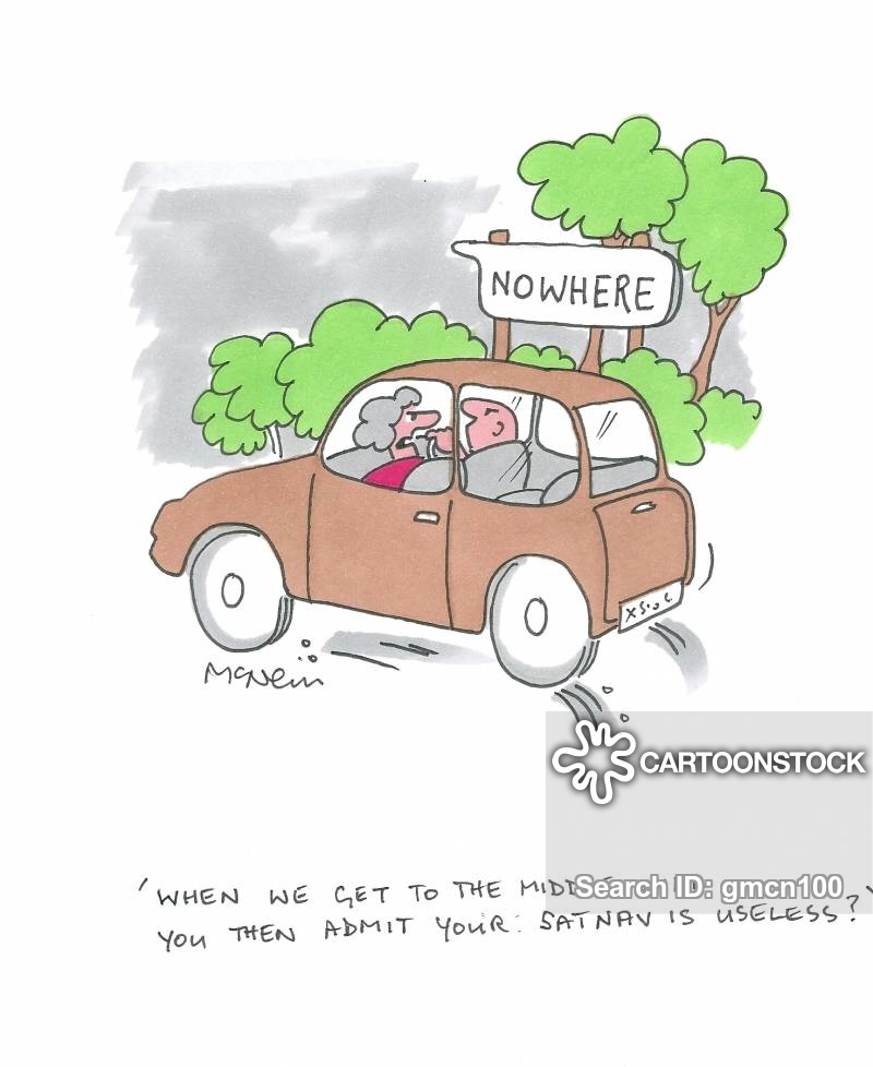 Middle Of Nowhere Cartoons and Comics - funny pictures from CartoonStock