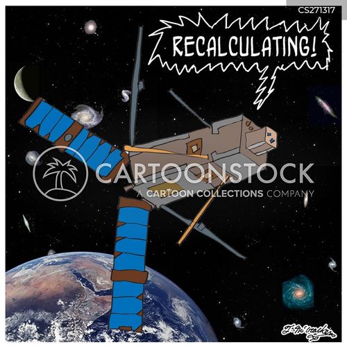 Space Junk Cartoons and Comics - funny pictures from CartoonStock