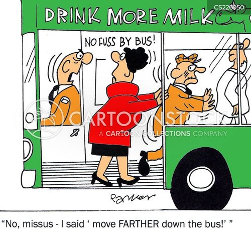 Public Bus Cartoons and Comics - funny pictures from CartoonStock