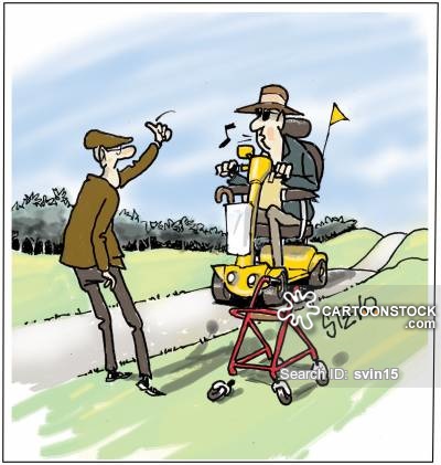Mobility Scooters Cartoons and Comics - funny pictures from CartoonStock