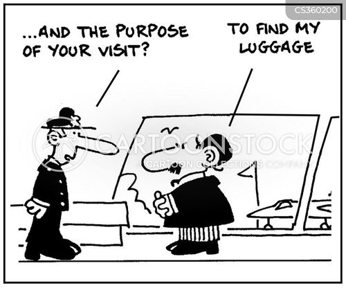 Customs Official Cartoons and Comics - funny pictures from CartoonStock