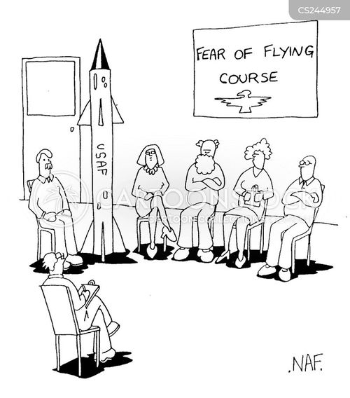 Fear Of Flying Cartoons and Comics - funny pictures from CartoonStock
