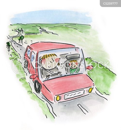 Car Ride Cartoons and Comics - funny pictures from CartoonStock