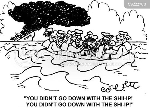 Life Raft Cartoons and Comics - funny pictures from CartoonStock