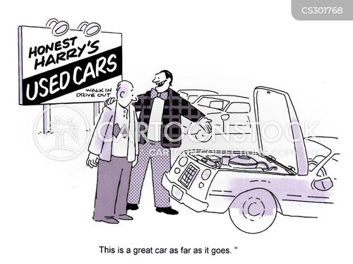 Used Car Dealer Cartoons and Comics - funny pictures from CartoonStock