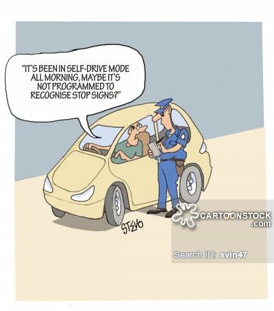 Driverless Cars Cartoons and Comics - funny pictures from CartoonStock
