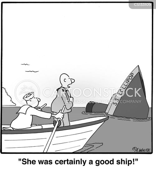 The Titanic Cartoons and Comics - funny pictures from CartoonStock