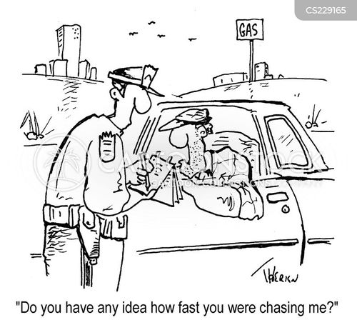 Speeding Consequences Cartoons and Comics - funny pictures from ...