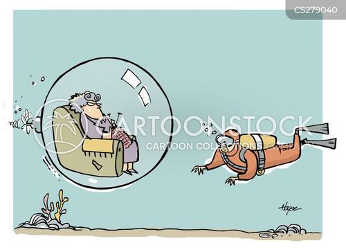 Scuba Diving Cartoons and Comics - funny pictures from CartoonStock