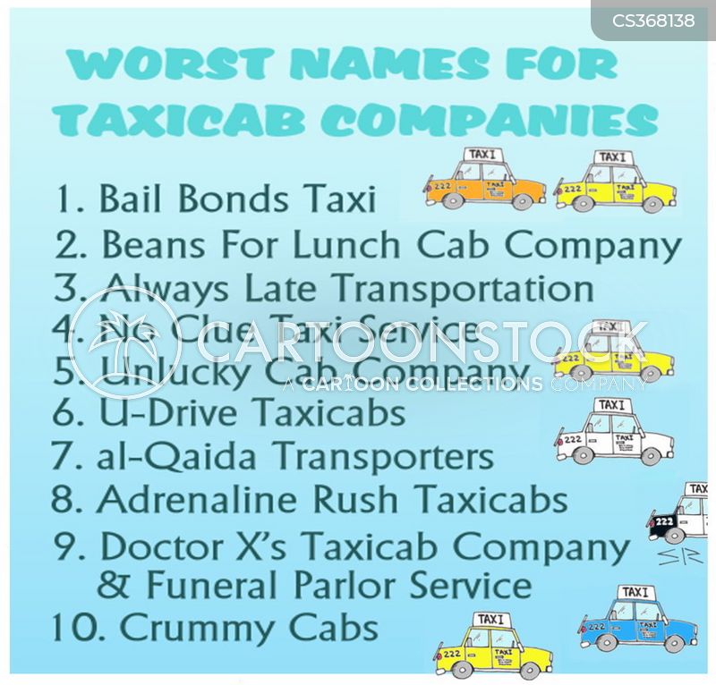 Yellow Cab Cartoons and Comics - funny pictures from CartoonStock