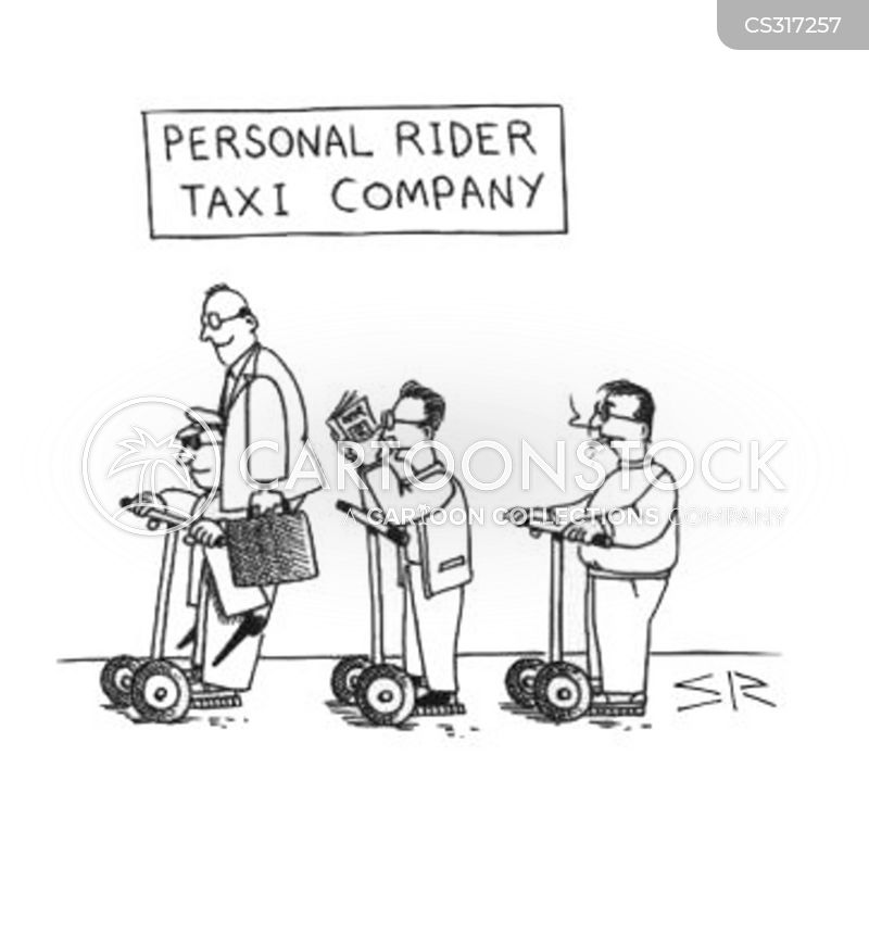 Segway Cartoons and Comics - funny pictures from CartoonStock
