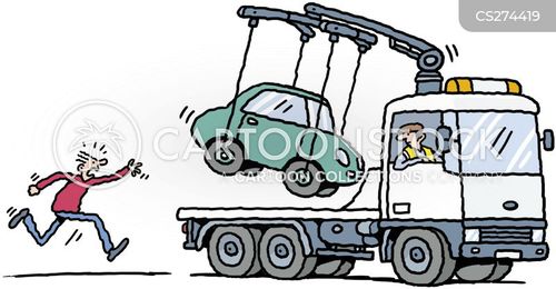 Towed Cartoons and Comics - funny pictures from CartoonStock