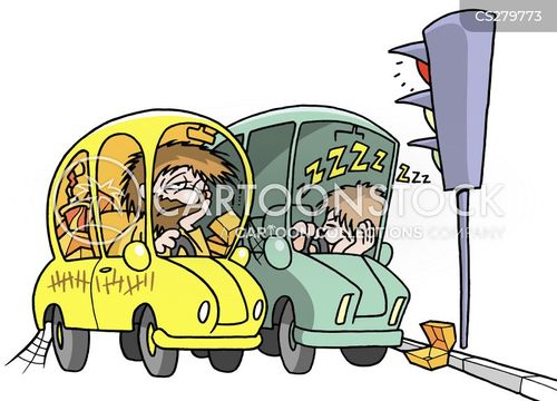 Commuter Car Cartoons and Comics - funny pictures from CartoonStock