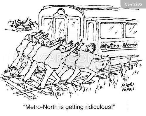 Rail Line Cartoons and Comics - funny pictures from CartoonStock