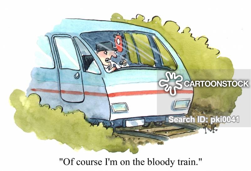 Train Driver Cartoons and Comics - funny pictures from CartoonStock