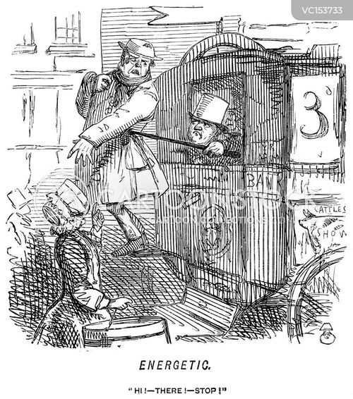 Ticket Conductor Cartoons and Comics - funny pictures from CartoonStock