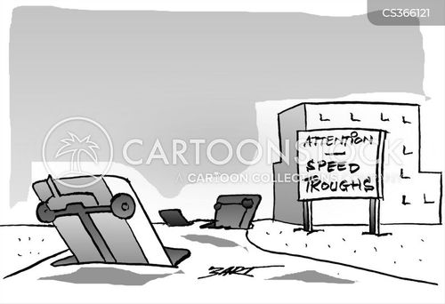 Speed Restriction Cartoons and Comics - funny pictures from CartoonStock