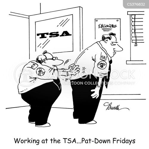 Pat Down Cartoons and Comics - funny pictures from CartoonStock