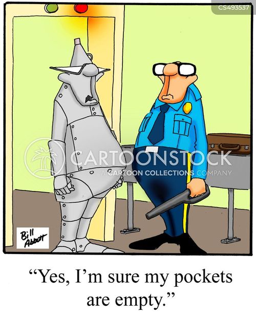 Security Checkpoint Cartoons and Comics - funny pictures from CartoonStock